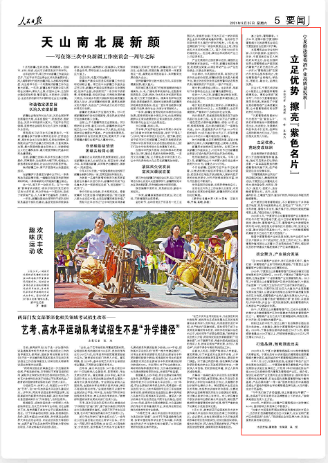 人民日报|宁夏推动葡萄酒产业高质量发展——立足优势 擦亮“紫色名片” 澎湃号·政务 澎湃新闻 The Paper