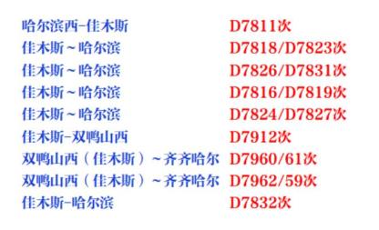 恢复！黑龙江近期车次开行有调整，部分车次途经大庆