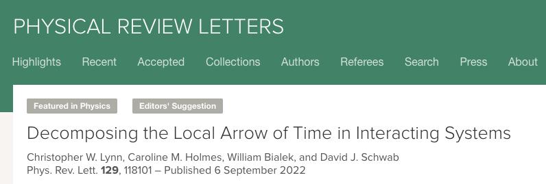 PRL前沿研究：分解大脑中的局部时间之箭_澎湃号·湃客_澎湃新闻-The Paper