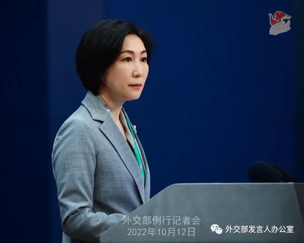 【双语】例行记者会/Regular Press Conference（2022-10-12）_澎湃号·政务_澎湃新闻-The Paper