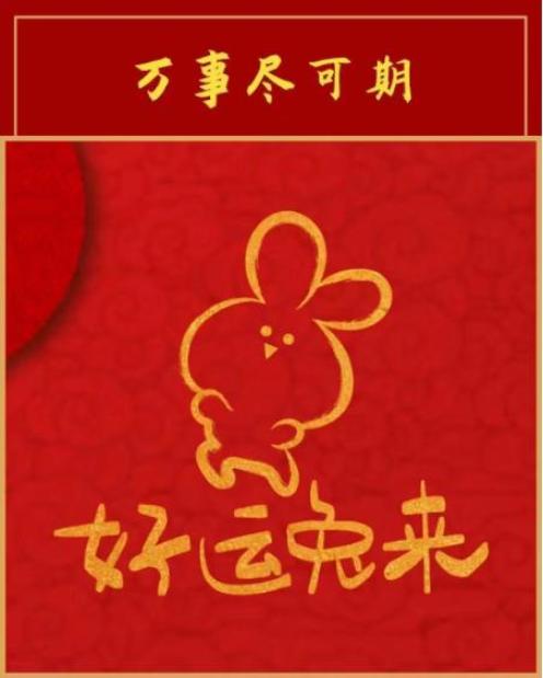 福兔迎春丨团团给您拜年啦澎湃号·政务澎湃新闻 The Paper