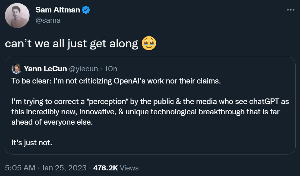 Yann LeCun：ChatGPT缺乏创新，没什么革命性_澎湃号·湃客_澎湃新闻-The Paper