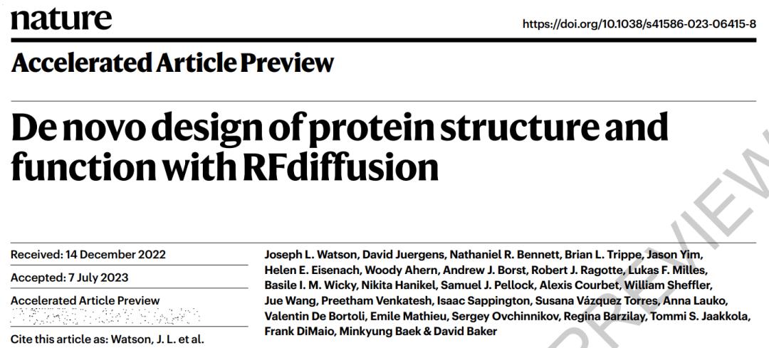 AI蛋白设计再登Nature：Diffusion模型助力更强的蛋白质从头设计_澎湃号·湃客_澎湃新闻-The Paper