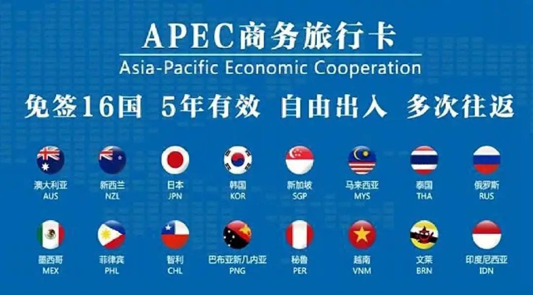 一卡在手，多国畅行！APEC商务旅行卡是什么？