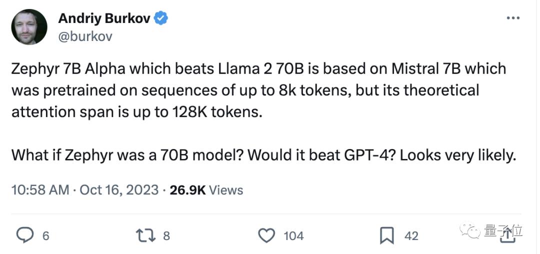 最好7B模型再易主，打败700亿LLaMA2，苹果电脑就能跑_澎湃号·湃客_澎湃新闻-The Paper