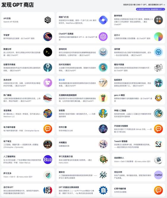 72小时！2000+ GPT分身上线，洗衣修车算命…引爆全民创作狂欢_澎湃号·湃客_澎湃新闻-The Paper