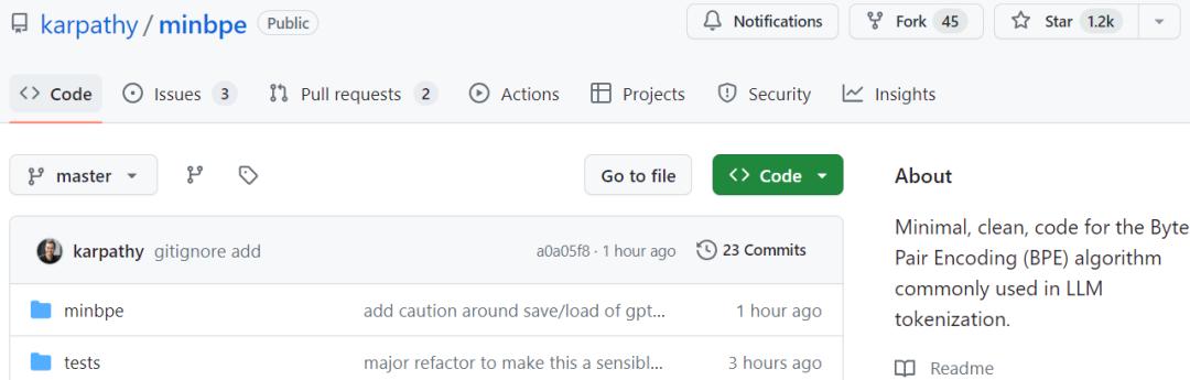 离开OpenAI待业的Karpathy做了个大模型新项目，Star量一日破千