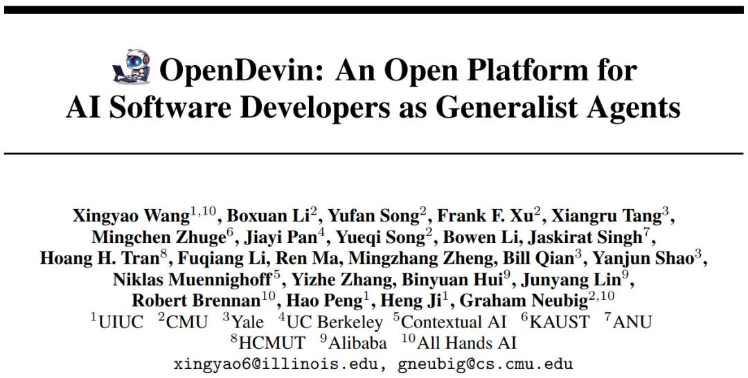 OpenDevin出技术报告了，大模型Agent开发者必读_澎湃号·湃客_澎湃新闻-The Paper