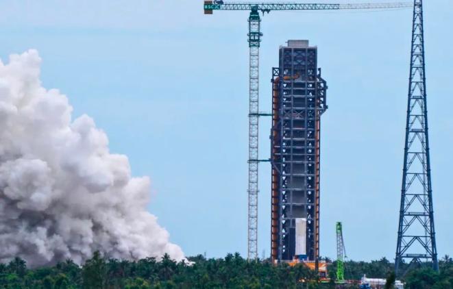 支撑载人登月！长十系列火箭首次系留点火试验圆满成功_澎湃号·媒体_澎湃新闻-The Paper