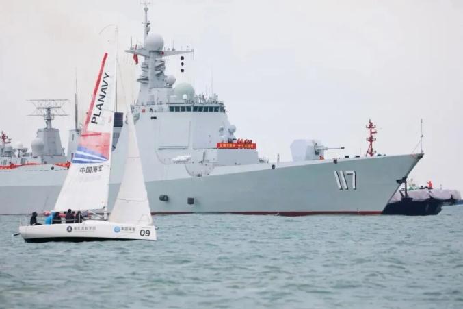 起猛了！052D上居然有一只“雪豹”！_澎湃号·媒体_澎湃新闻-The Paper