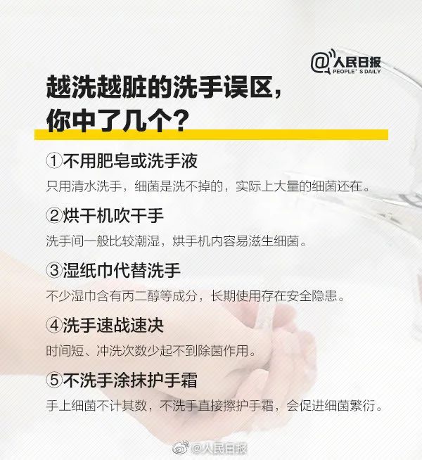 1平方厘米能聚集3500~4500个细菌！你做到正确洗手了吗？